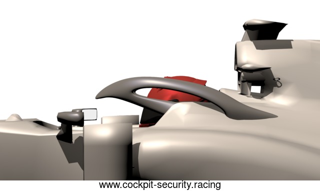 F1 cockpit protection shield