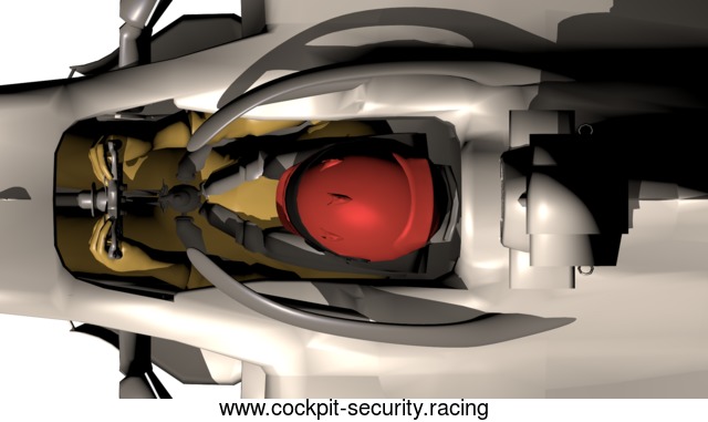 F1 cockpit protection shield