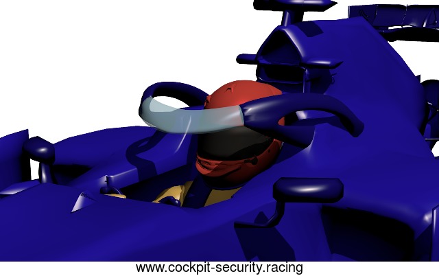 F1 cockpit protection shield