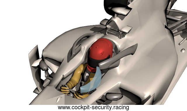 F1 cockpit protection shield