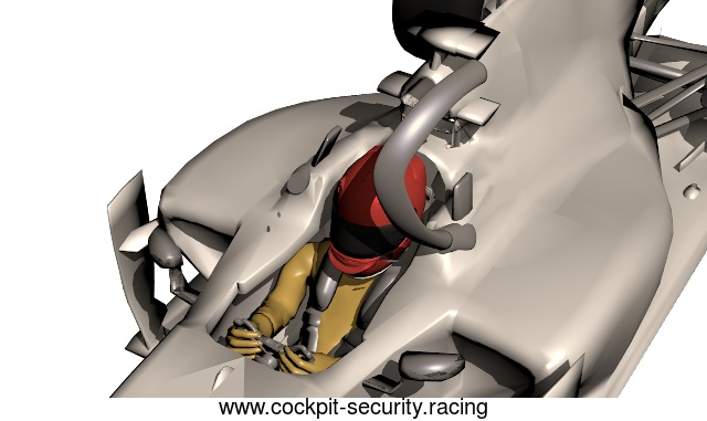 F1 cockpit protection shield